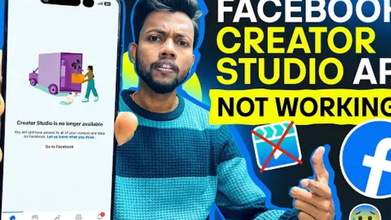 facebook creator( studio af not working) - YouTube