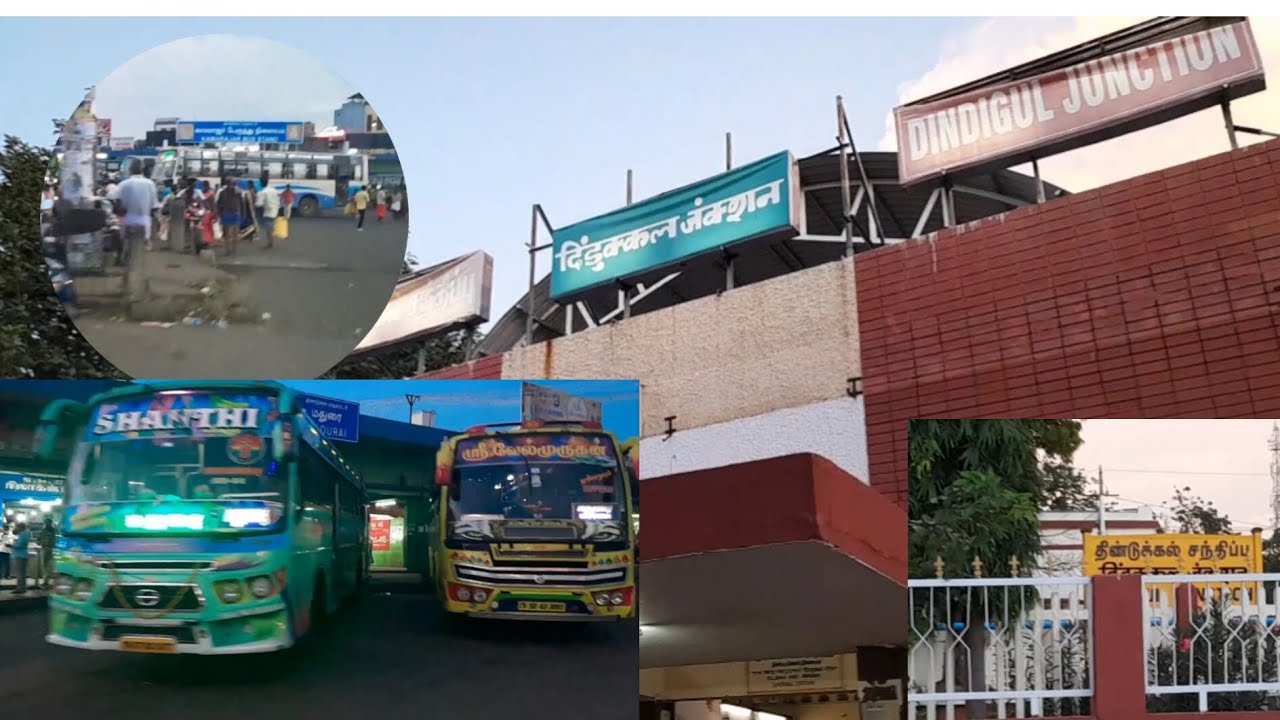 Dindigul shortest route from bus stand to railway station 🚉 - YouTube