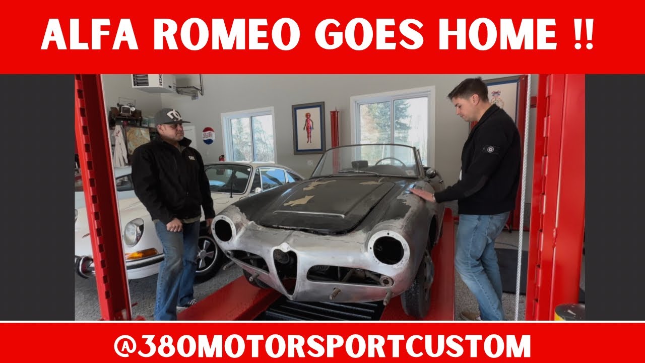 BACK in @CuriosityIncorporated Alex's Hands , the ALFA ROMEO is HOME ...
