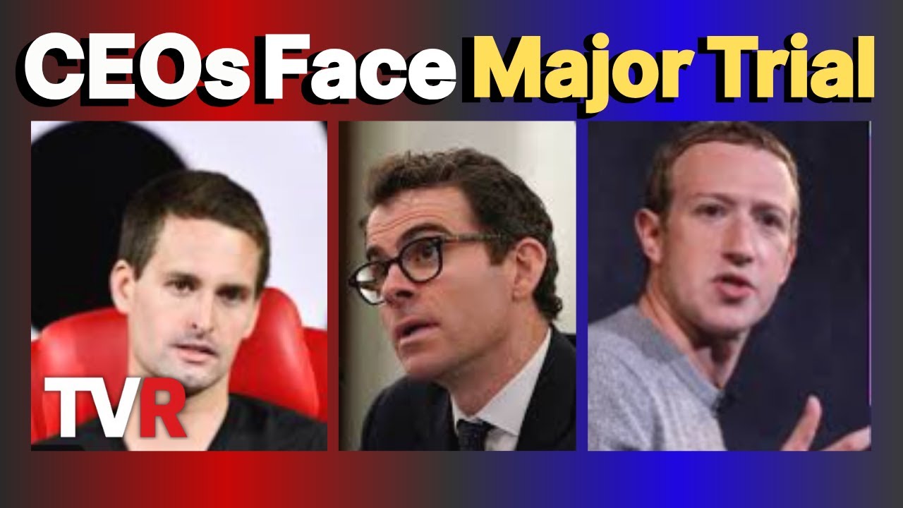 Social Media CEOs Face MAJOR Trial Over Youth Mental Health - YouTube