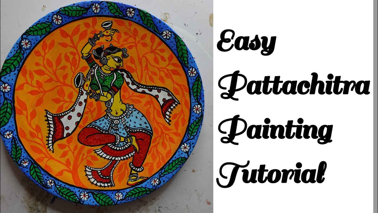Easy Pattachitra Painting Tutorial || Simple Pattachitra Painting || # ...