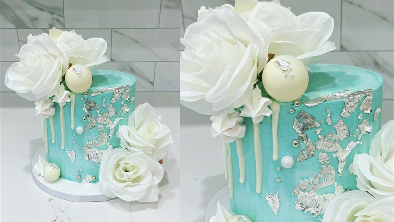 Easy Buttercream Cake Technique With Perfect Edges Cake Decorating