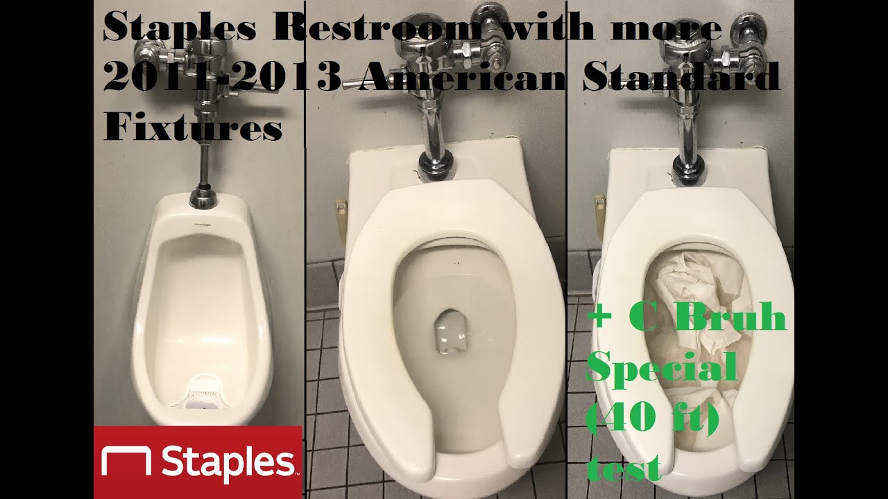 Staples Restroom with more 2011-2013 American Standard Fixtures (Plus C ...