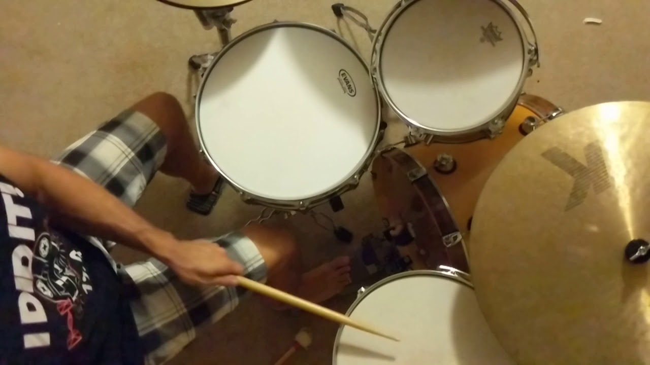 16 bass drum DIY riser lift. - YouTube