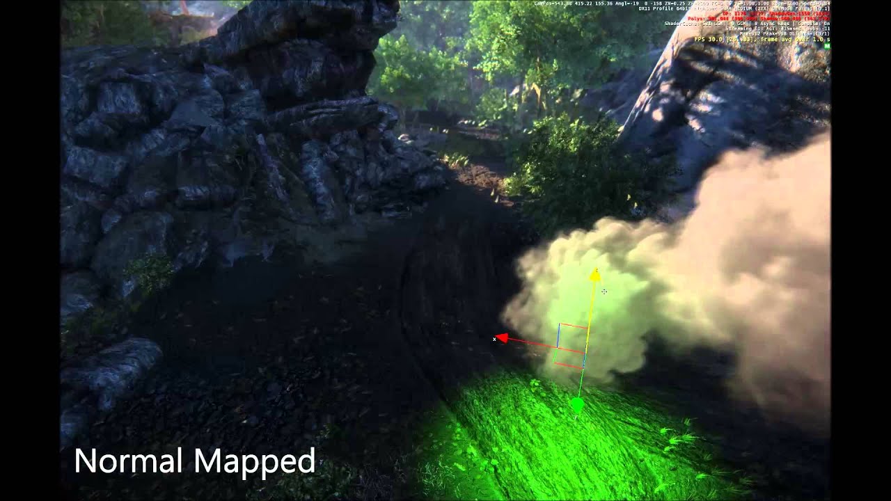 Normal mapped smoke cryengine - YouTube