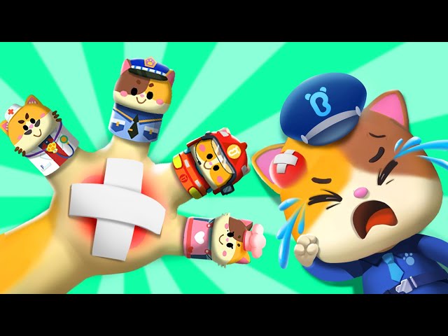 Finger Family Boo Boo Song | Jobs Song | Nursery Rhymes | Kids Songs ...