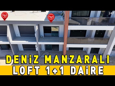 Loft 1+1 Daire Turu | Kuşadası Müstakil Bahçeli Satılık Rezidans