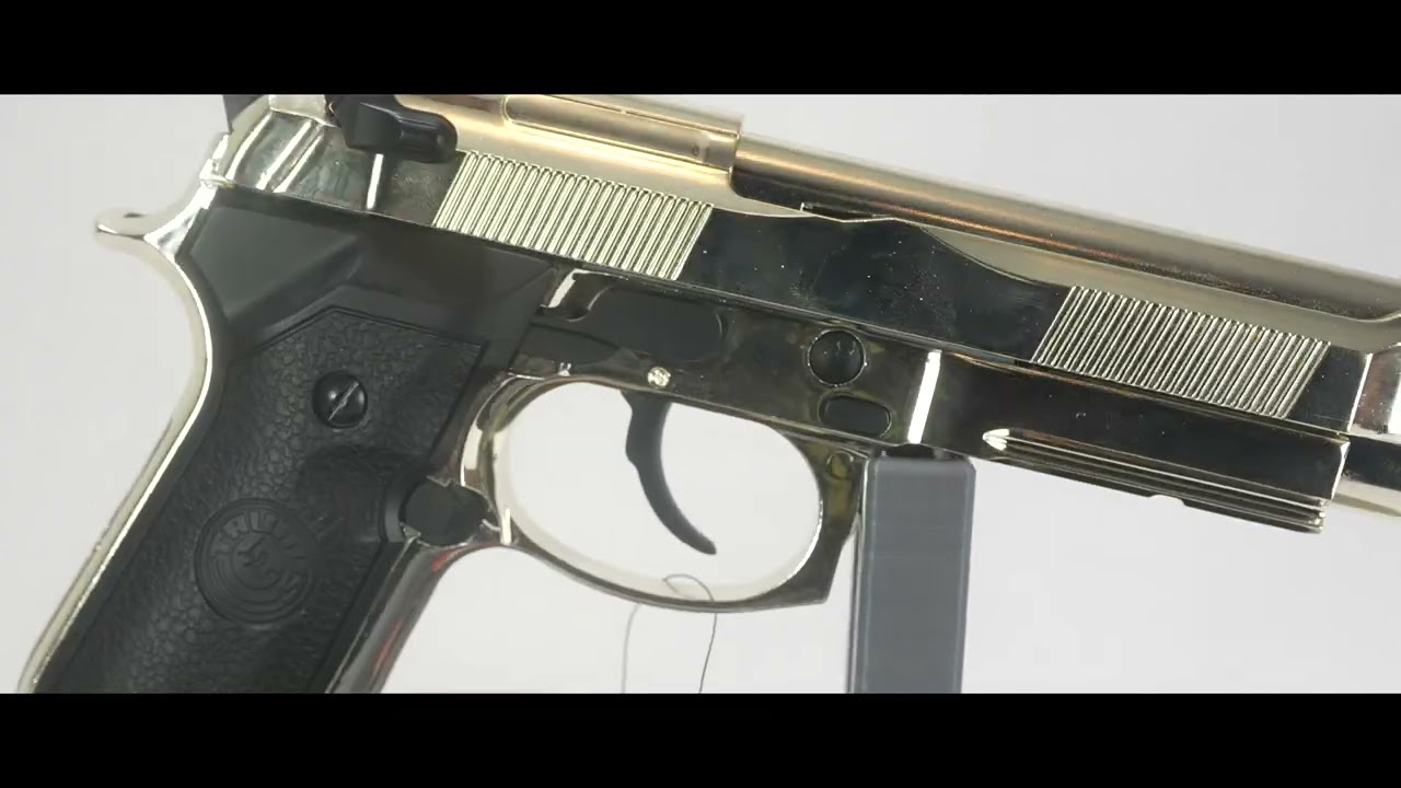Double Bell Taurus PT92 GBB Gel Blaster - YouTube