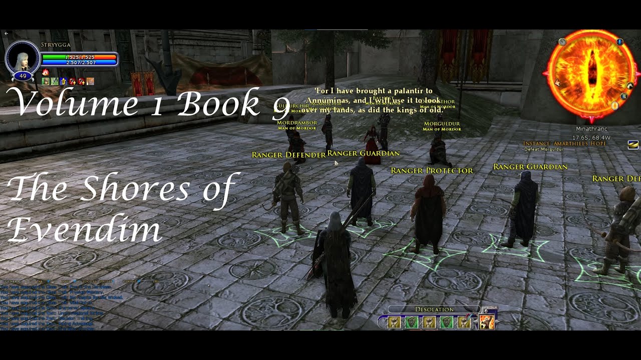 LOTRO Volume 1 Book 9 The Shores of Evendim - YouTube