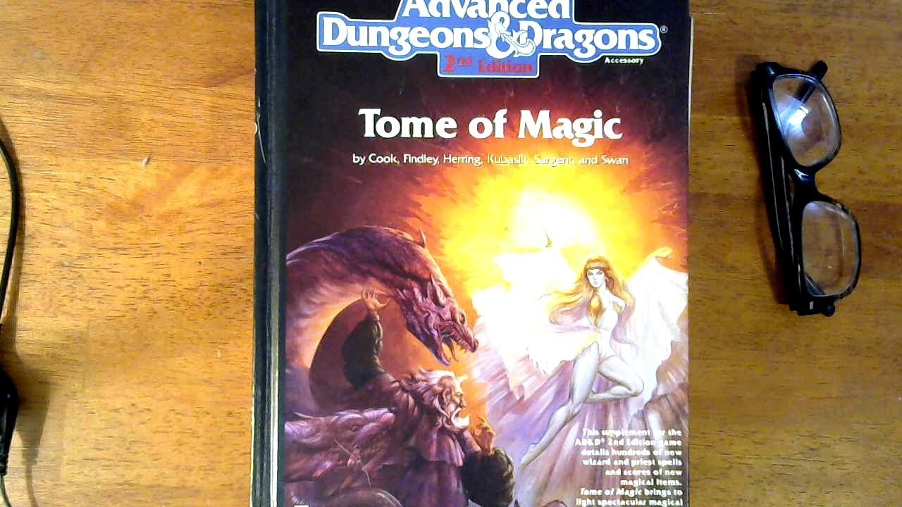 2nd Edition; AD& Tome of Magic - YouTube