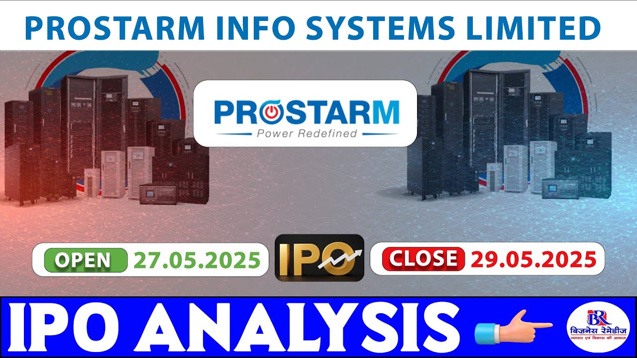 ProstarM | IPO News | Company Review | Business Remedies | IPO - YouTube