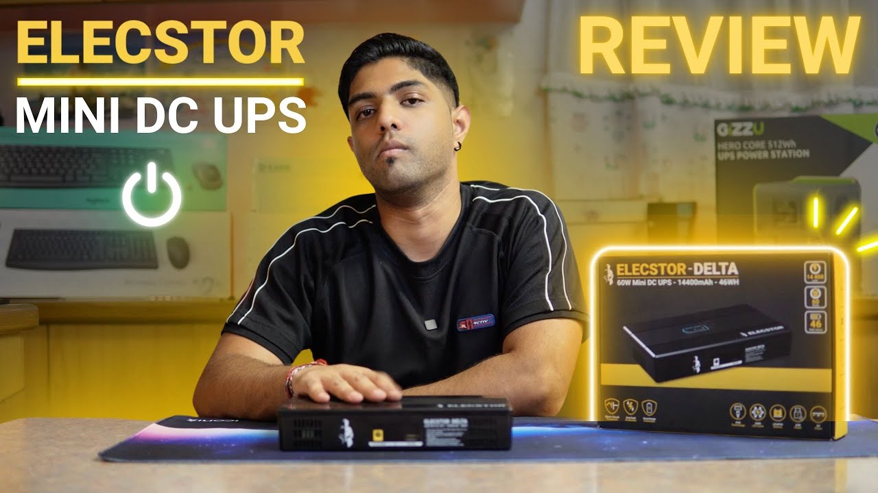 Meet the Key to keeping you connected! | Elecstor Delta Mini DC UPS ...