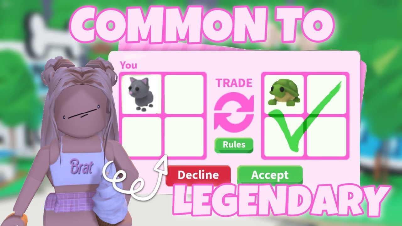 Trading Common To Legendary!! Pt. 1 - YouTube