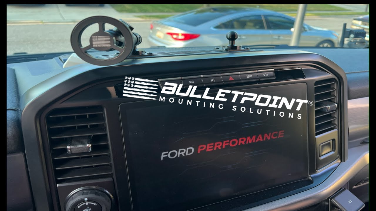 Bullet Point Mount Install F-150 Raptor 2021+ - YouTube