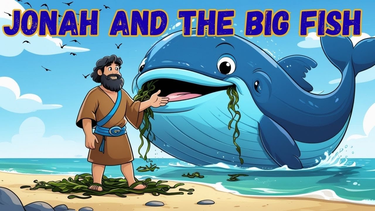 Jonah and the Big Fish | Kids Bible Story | Children’s Christian ...