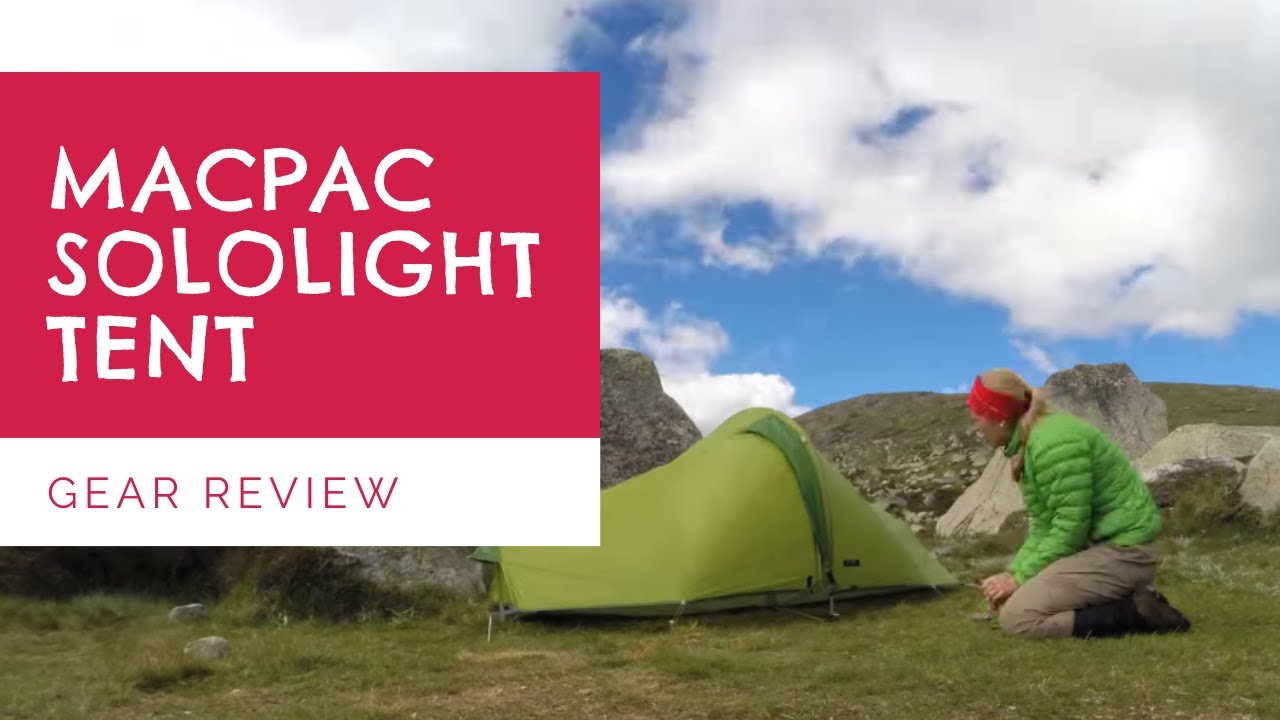 Macpac Sololight Tent - YouTube
