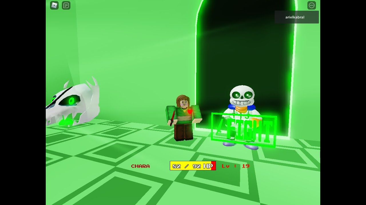 Roblox | Hard Mode Project Sans Battle - Part (1/3) - YouTube