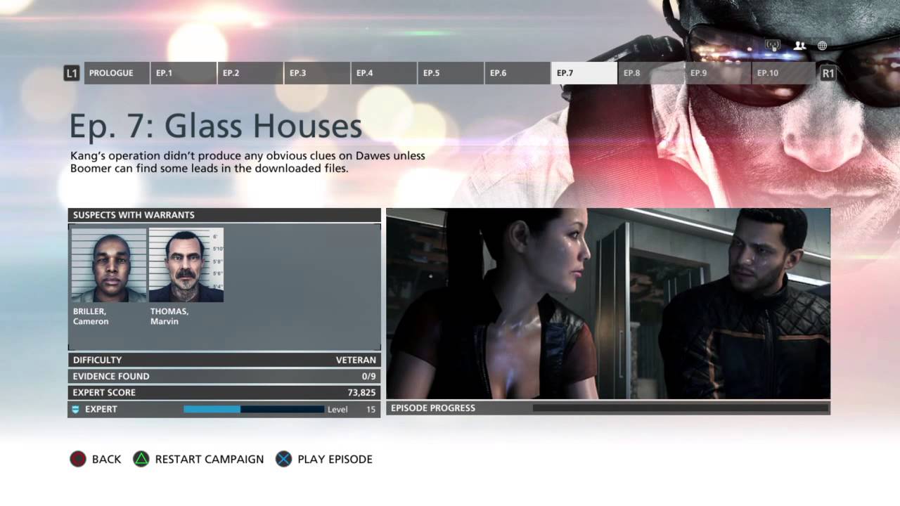 Battlefield™ Hardline main menu - YouTube
