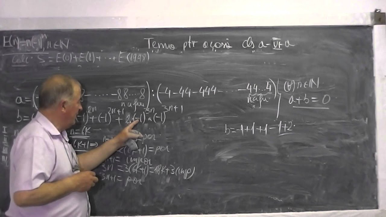 2/2 Lectia 526 - Exercitii cu puteri in multimea numerelor intregi ...