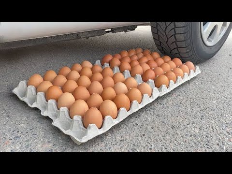 38 AWESOME CRUNCHING CRUNCHY & SOFT THINGS BY CAR_EXPERIMENT - YouTube