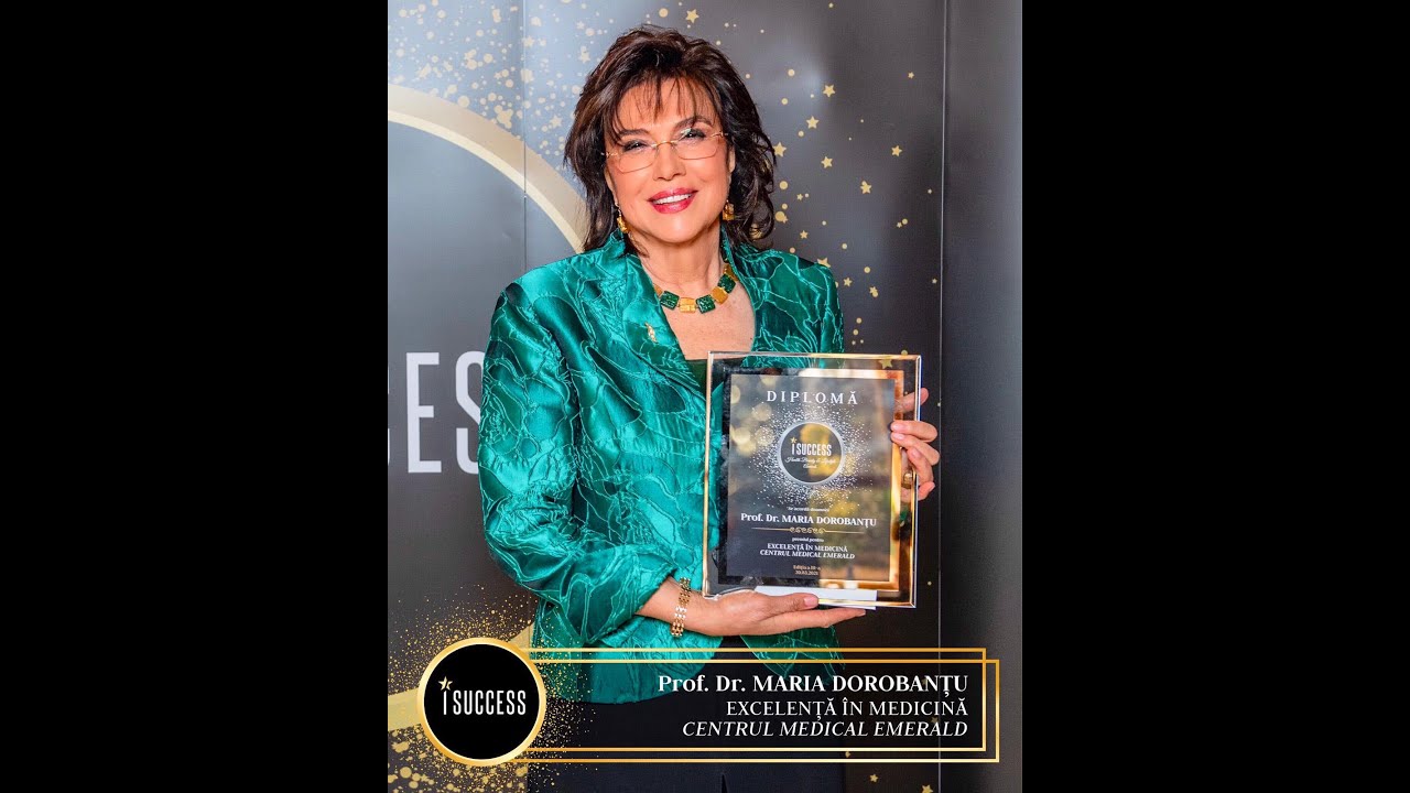 Dr. Maria Dorobanţu a fost premiată în cadrul galei I Success “Health ...