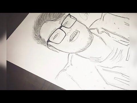 how to draw triggered Insaan sketch - YouTube