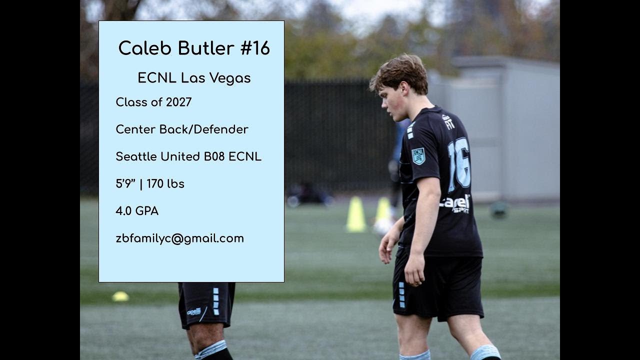 Caleb Butler - ECNL Las Vegas Showcase - YouTube