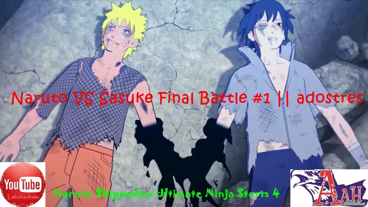 Naruto Shippuden Episode 476 - Naruto VS Sasuke Final Battle #1 ...