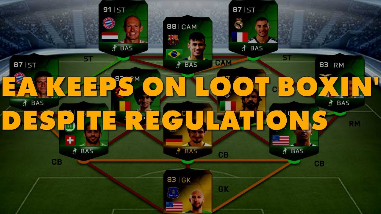 EA 'Pushing Forward' With Gambling In FIFA Series - YouTube