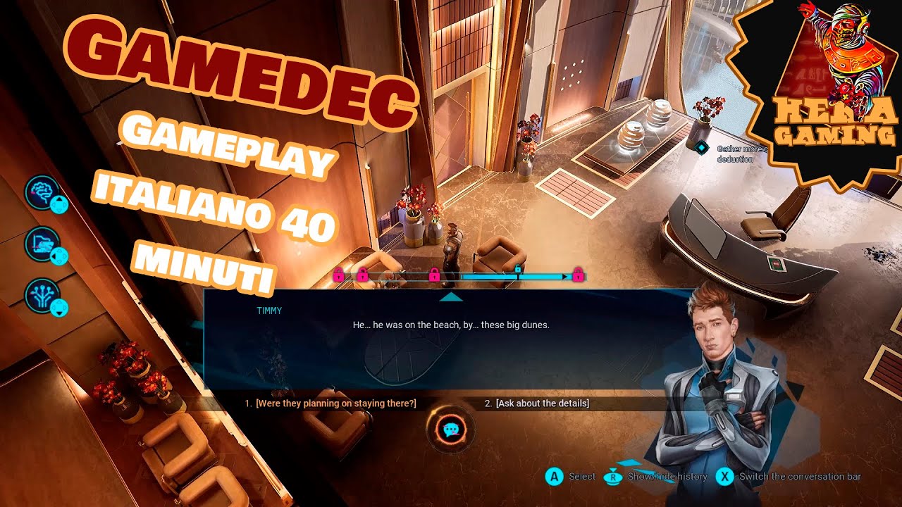 Gamedec - Gameplay italiano 40 minuti - YouTube