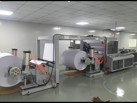 A3/A4 paper copy paper cutting making machine paper jumbo roll to sheet ...