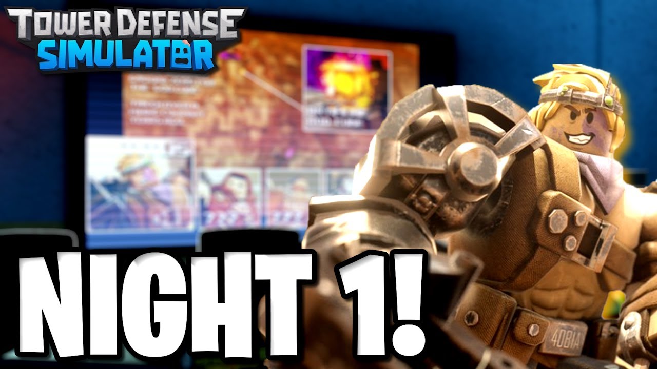 TDS HALLOWEEN UPDATE LIVE - Night 1! [Tower Defense Simulator] - YouTube