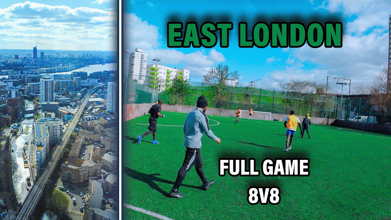 No Cuts. No Edits. Just Football – Full 8-A-Side Game in London - YouTube