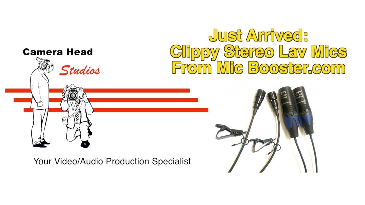 Just Arrived: Clippy Stereo Lav Mics From Mic Booster.com - YouTube