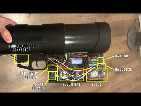 3D printed manpads rocket that recalculates its mid air trajectory using a $5 sensor and piano wire