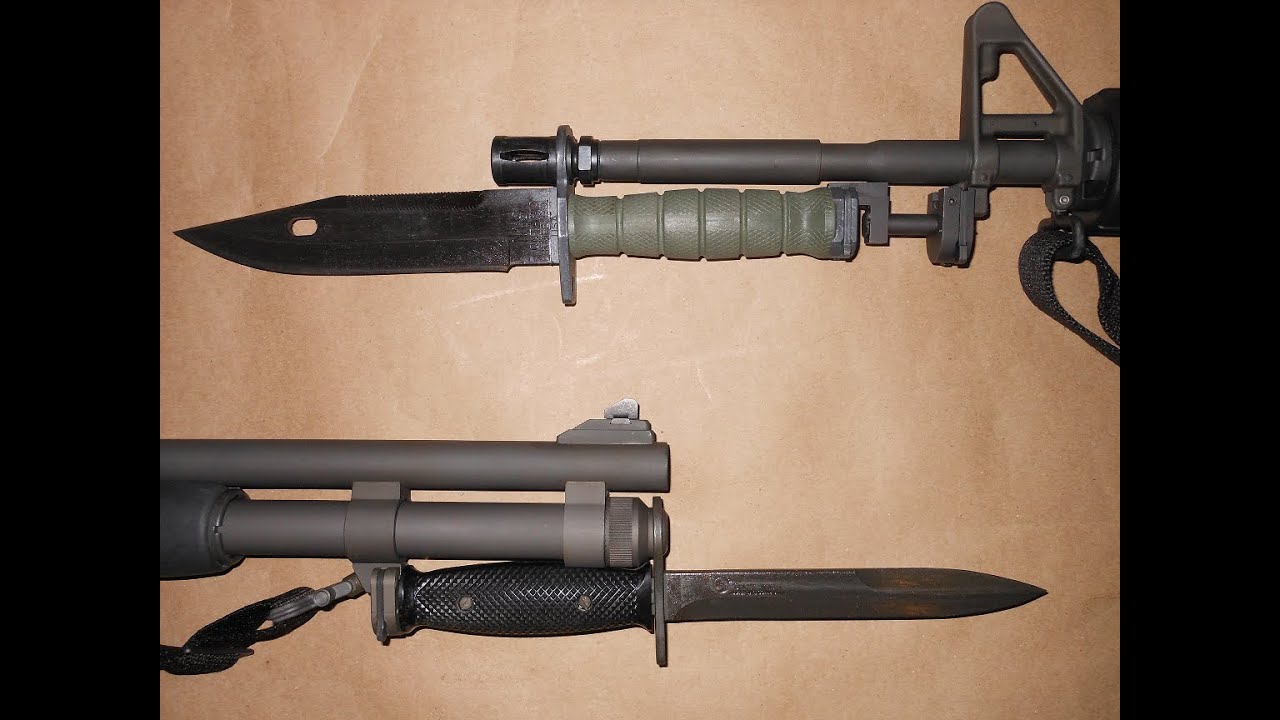 U.S. Military Bayonets Part 4 - YouTube