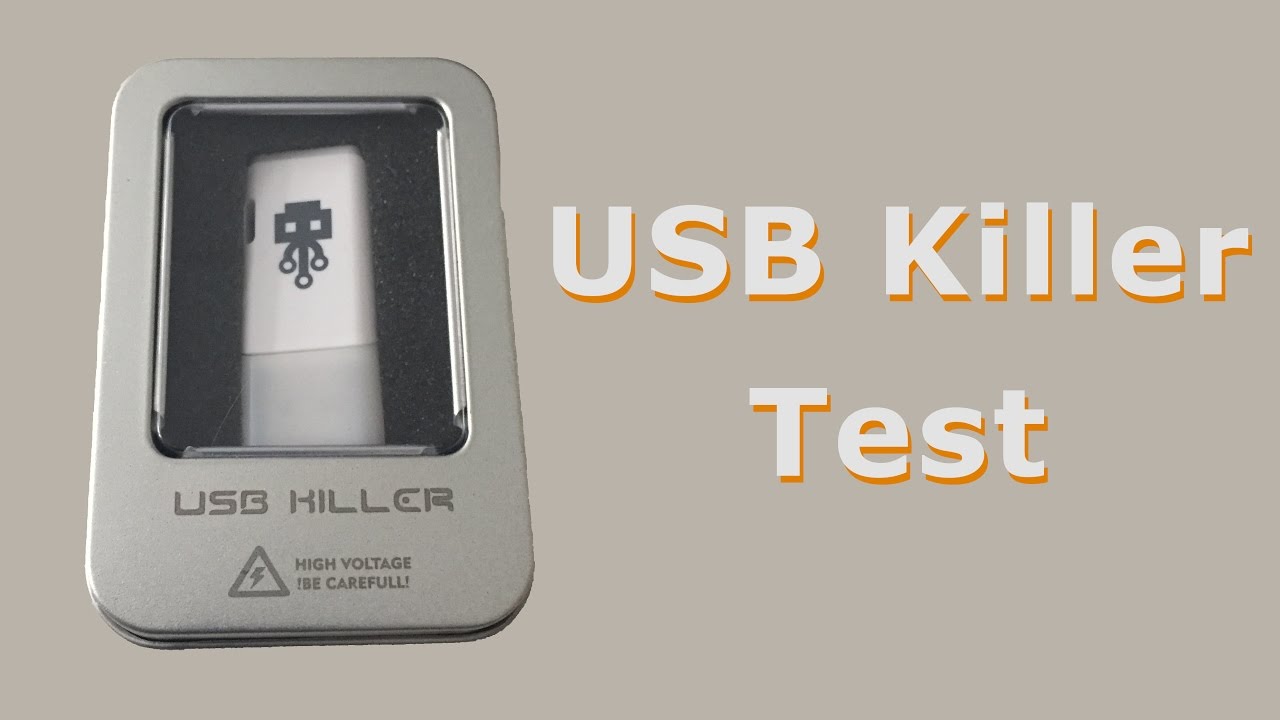 USB Killer Test ODER was passiert, wenn unbekannte Sticks angesteckt ...