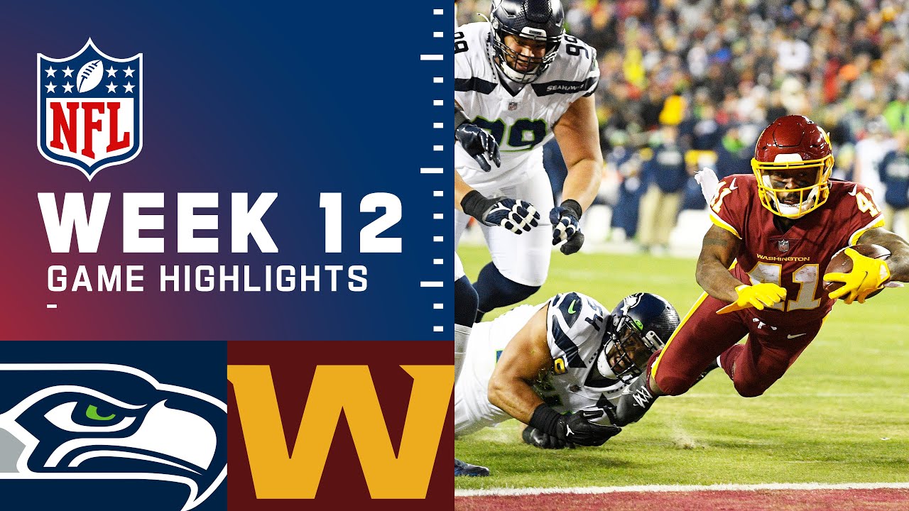 Seahawks vs. Washington Week 12 Highlights | NFL 2021 - YouTube