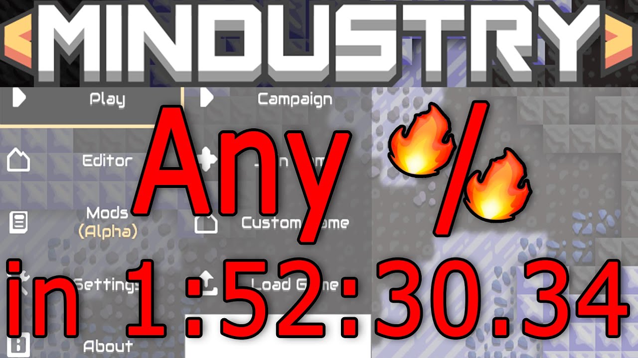 Mindustry Any% in 1:52:30.34 WR - YouTube