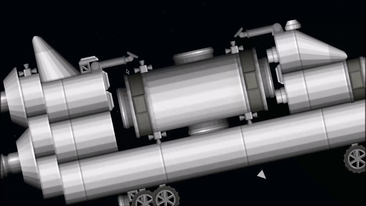 Building a Space Station with a Space Shuttle - Part 1 - Spaceflight Simulator - YouTube