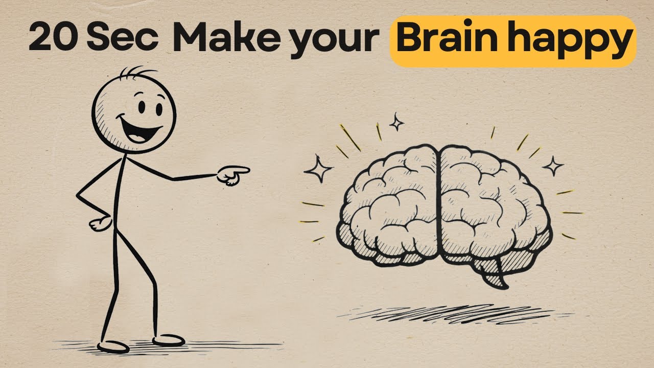 The 20-Second Brain Trick That Instantly Boosts Happiness - YouTube