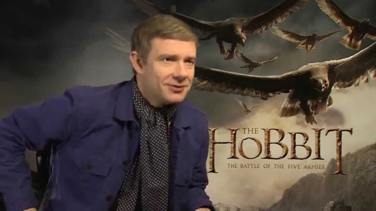 Martin Freeman - "I'm not sad The Hobbit is ending" - Battle of the ...