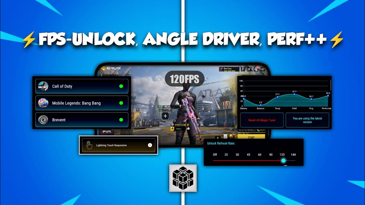 GFX-TOOLS: Magic Turner for Ultra 120FPS & Performance Boost! - YouTube