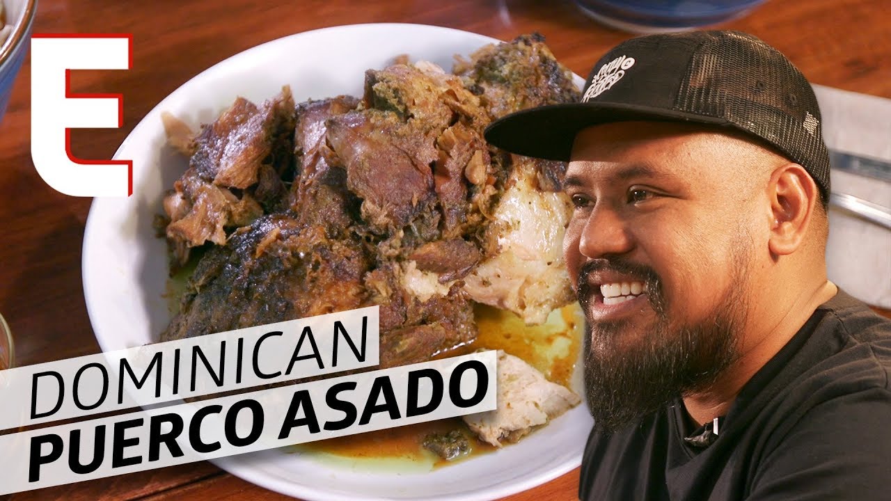 Dominican Roast Pork Shoulder and Mind-Blowing Yuca Empanadas Cooking ...