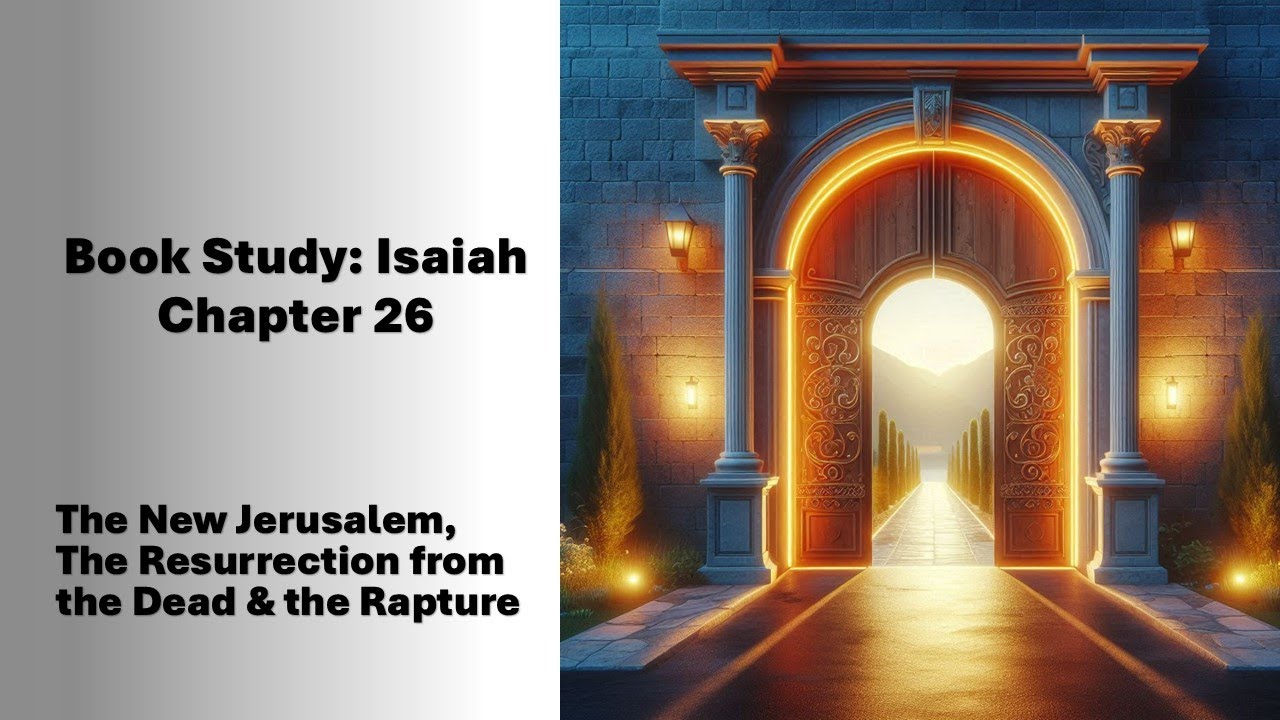 Book Study: Isaiah Chapter 26 - The New Jerusalem, The Resurrection ...