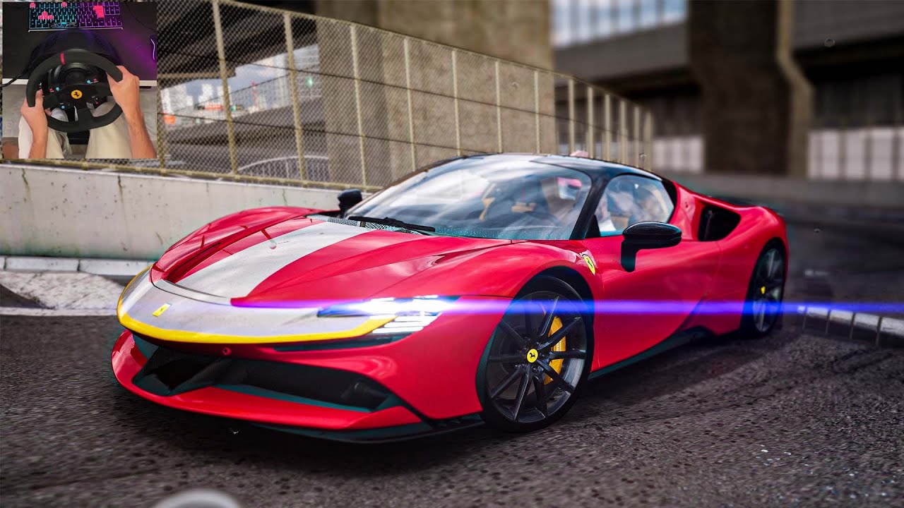 FERRARI SF90 Sradale | Assetto Corsa 4K | T300 RS Gameplay - YouTube