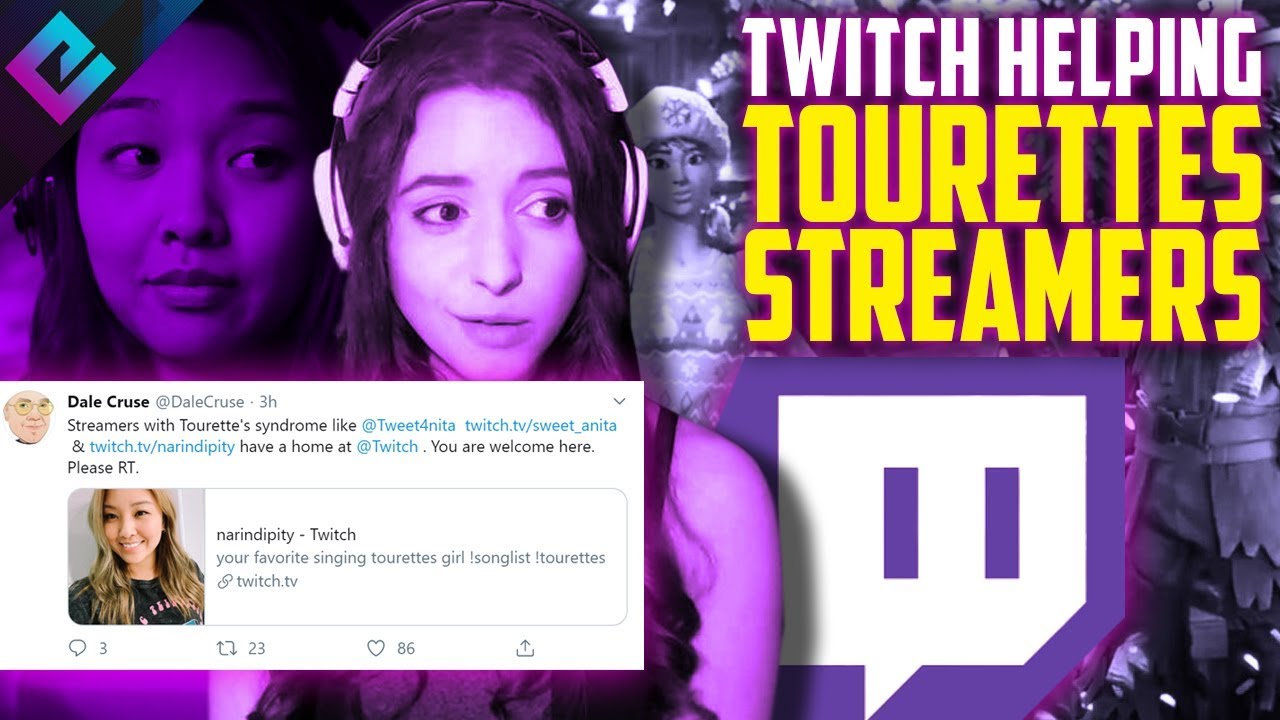 NOT Banned for N Word? Tourettes on Twitch (Sweet Anita) - YouTube