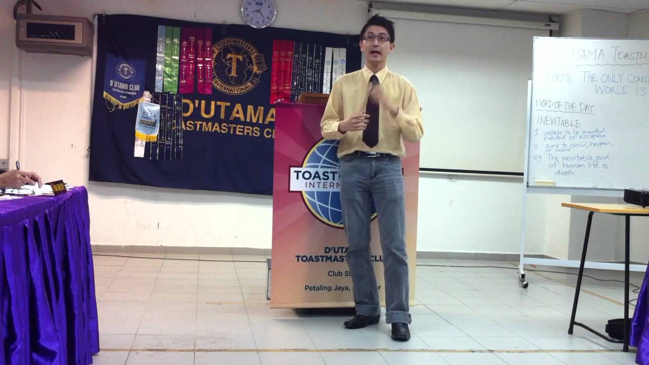 20120816 D'Utama Toastmasters: Humor Session - YouTube