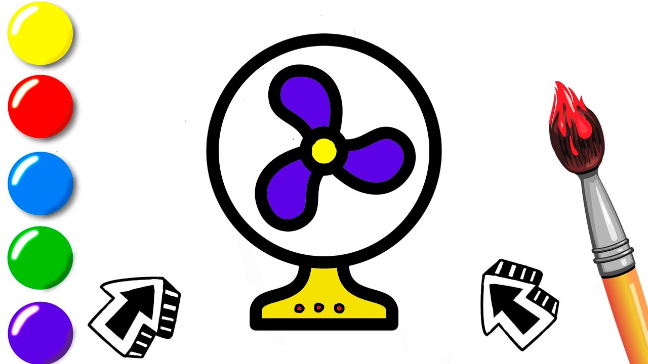 Drawing a ventilator for children - YouTube