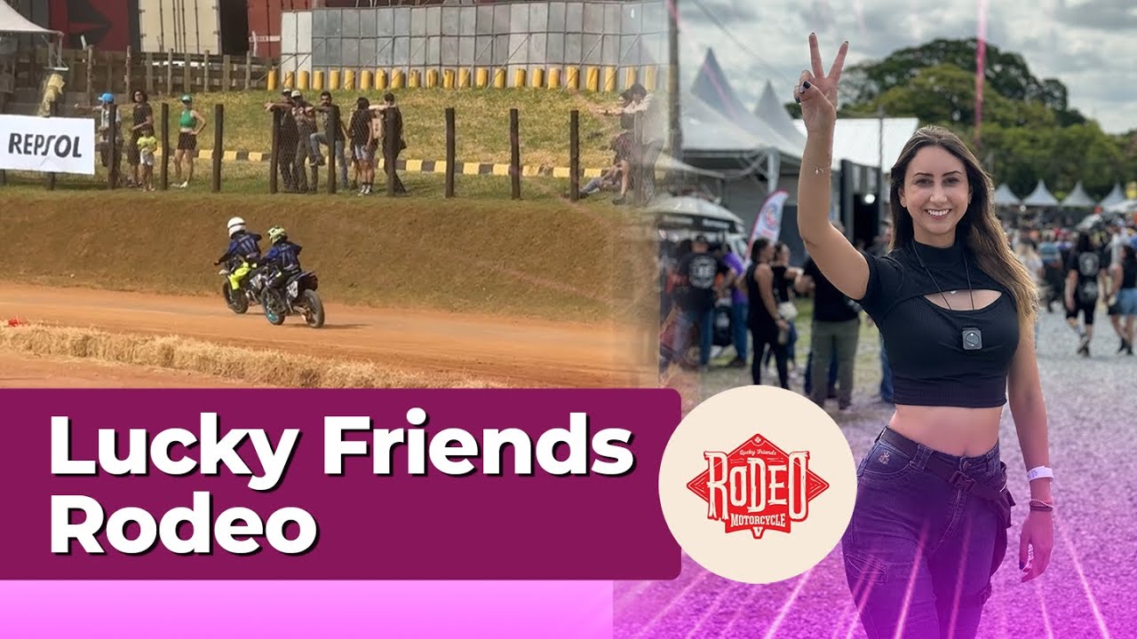 MEU PRIMEIRO LUCKY FRIENDS RODEO | por Day Miguel ♥︎ - YouTube